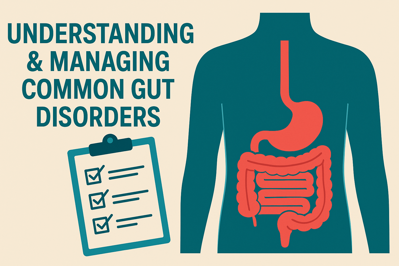 Understanding and Managing Common Gut Disorders - Health & Nutrition Lounge